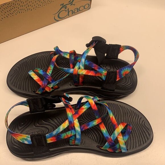 Chaco | Shoes | Chacozvolv X2 Sandals Outdoor Strappy Toe Tie Dye ...
